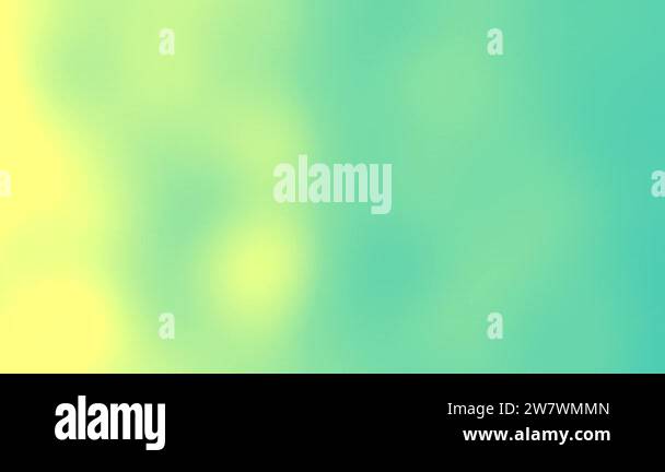 This looping stock animation video shows a blue and yellow gradient (Blue Hawaii Concept-2A ...