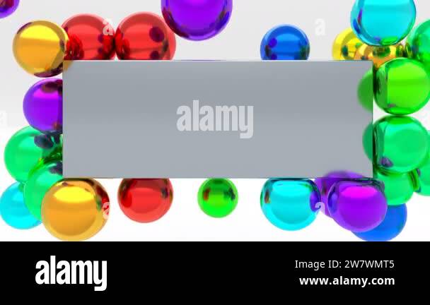 Color soft metal spheres are attracted to the iron box Concept art ...