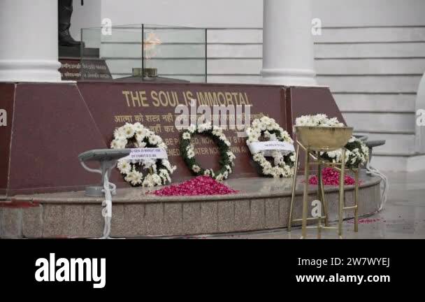 Indian military Academy IMA passing out parade 2021 Stock Video Footage ...