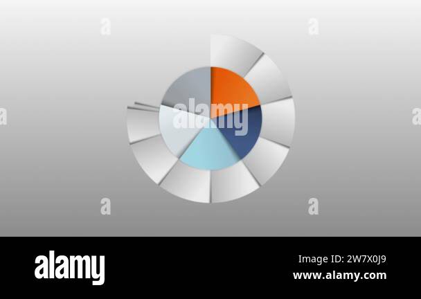 Circle diagram five result category chart for presentation.version 2 ...