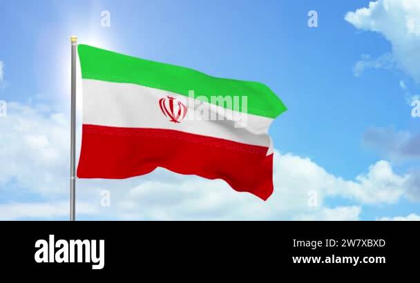 Flag iran iranian banner on Stock Videos & Footage - HD and 4K Video ...