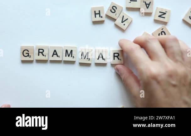 Word grammar on white Stock Videos & Footage - HD and 4K Video Clips ...