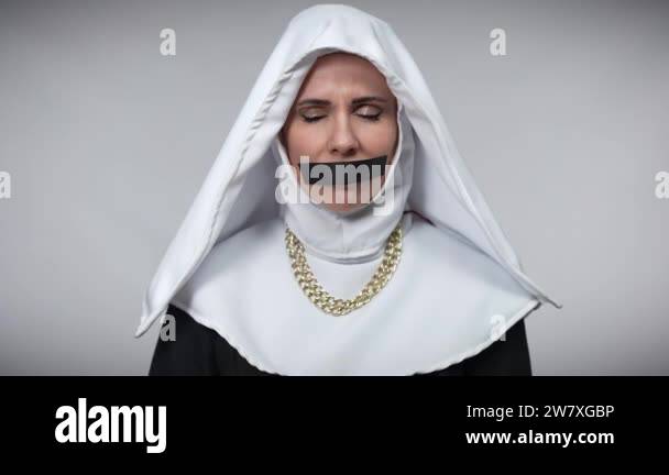 Portrait sad nun Stock Videos & Footage - HD and 4K Video Clips - Alamy