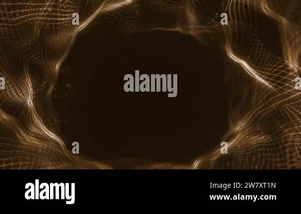 Abstract Digital Mesh Shape Fx Background Loop/ 4k animation of an ...