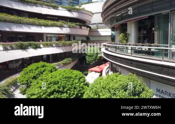 Istanbul, Turkey - September 2021: Interior design of Kanyon shopping ...