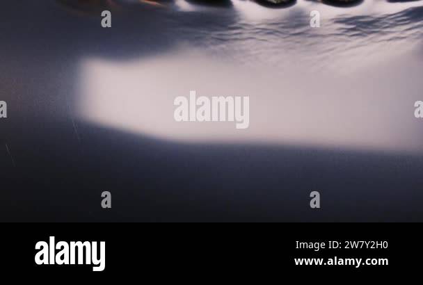 Old film strip burn with bubble.plastic burning bubbles fire closeup ...