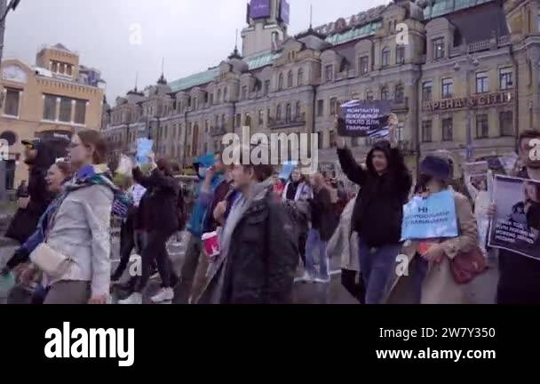 Animal rights national march Stock Videos & Footage - HD and 4K Video ...