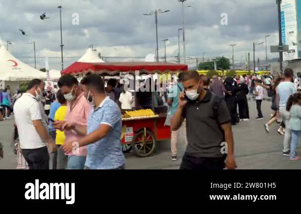 Corn chestnut stand Stock Videos & Footage - HD and 4K Video Clips - Alamy