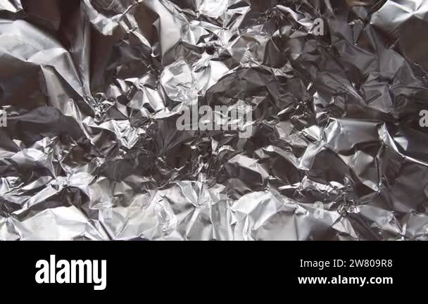 Shiny silver tinfoil surface Stock Videos & Footage - HD and 4K Video ...
