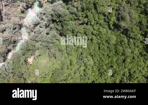 El Chiflon waterfalls in Chiapas, Mexico Stock Video Footage - Alamy