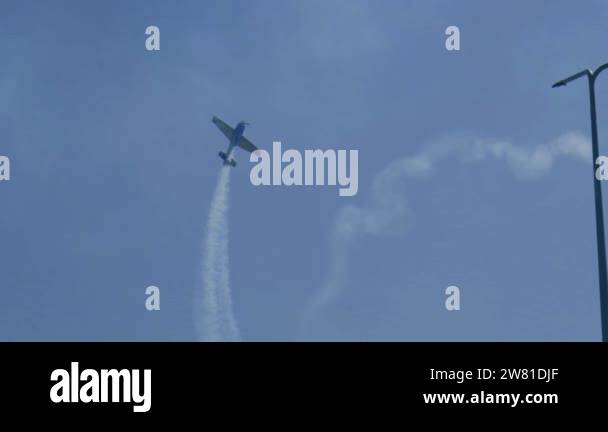 Kiev Ukraine July 2021 Overhead flying aircraft. Aircraft in formation ...