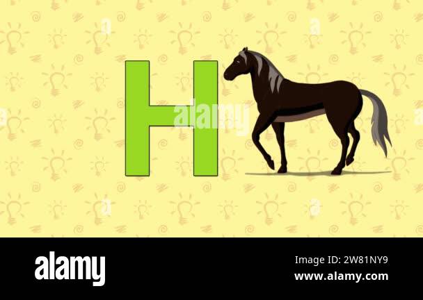Horse english alphabet kids Stock Videos & Footage - HD and 4K Video ...