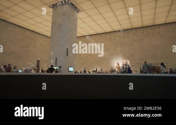 The National museum of Egyptian civilization (NMEC) in Cairo, Egypt ...