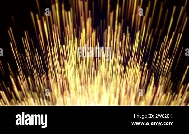 Abstract Particles Fiber Lines Flowing Fx Background/ 4k animation of ...