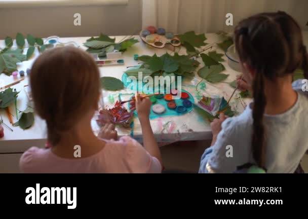 autumn craft for kids. animal Fox made from maple leaf. childrens art ...