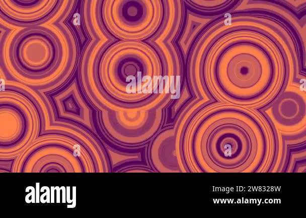 Radio Waves Pattern For Motion Graphic Design 3d Rendering Loop