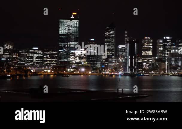 Skyline perth city night Stock Videos & Footage - HD and 4K Video Clips ...