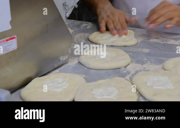 Ingredients making pita bread Stock Videos & Footage - HD and 4K Video ...