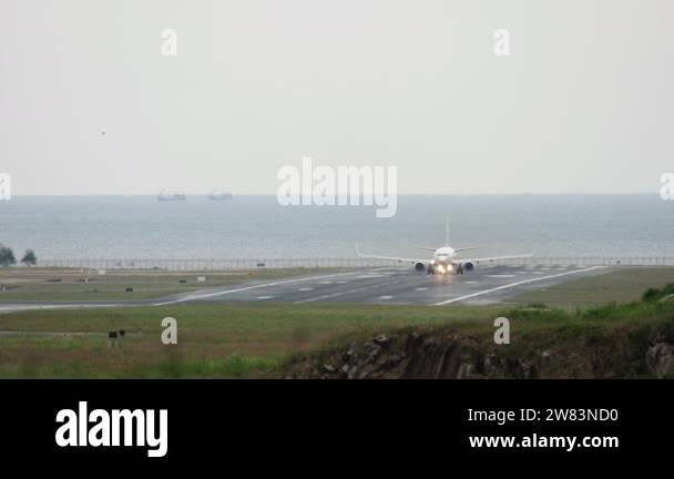 Airport runway on background sea Stock Videos & Footage - HD and 4K ...