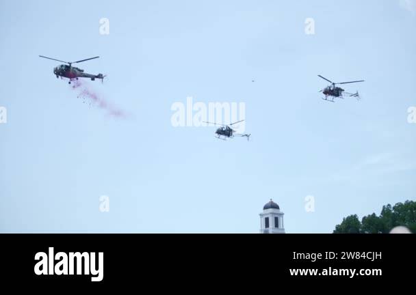 Indian military Academy IMA passing out parade 2021 Stock Video Footage ...