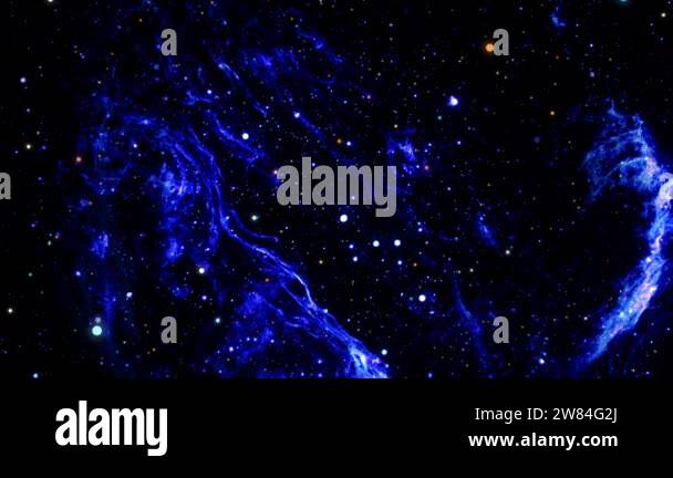 Abstract space travel Outer Space Exploration Blue cloud Nebula sky ...
