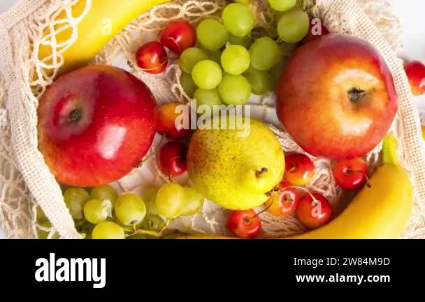 Organic ripe fruits in eco Stock Videos & Footage - HD and 4K Video ...