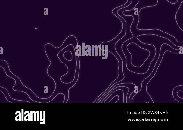 Animation of you win text over colorful moving lines on dark background ...