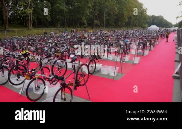 Triathlon transition area Stock Videos & Footage - HD and 4K Video ...