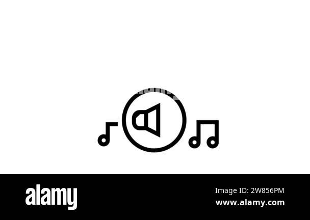 Melody icon Stock Videos & Footage - HD and 4K Video Clips - Alamy