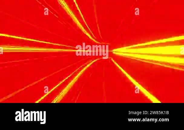 Abstract orange yellow light comic anime manga speed lines moving ...