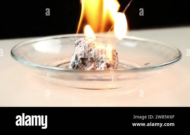 Calcium carbide or CaC2 reacts on contact with water and produces ...