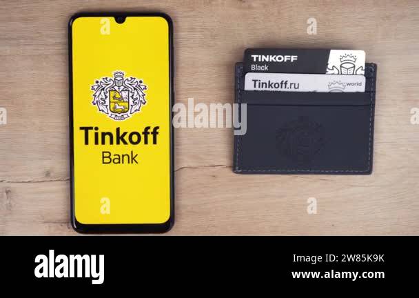Tinkoff bank logo credit cards Stock Videos & Footage - HD and 4K Video ...