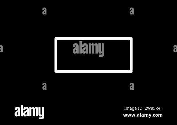 Animated finance icon with alpha channel. Transparent background. Line ...