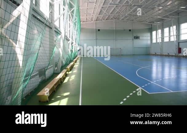 School sports hall interior Stock Videos & Footage - HD and 4K Video ...