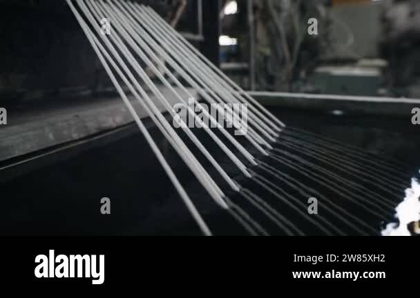 Technology for processing plastic waste into new polymers. Cooling ...