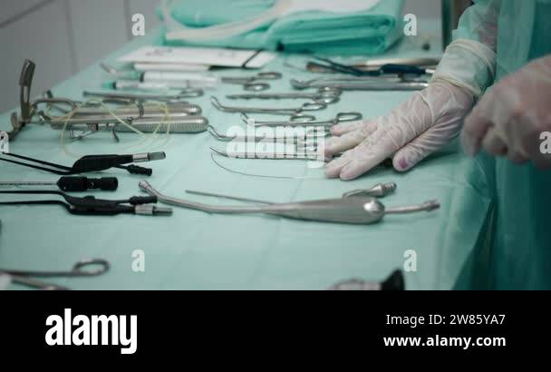 Medical instrument table operation Stock Videos & Footage - HD and 4K ...