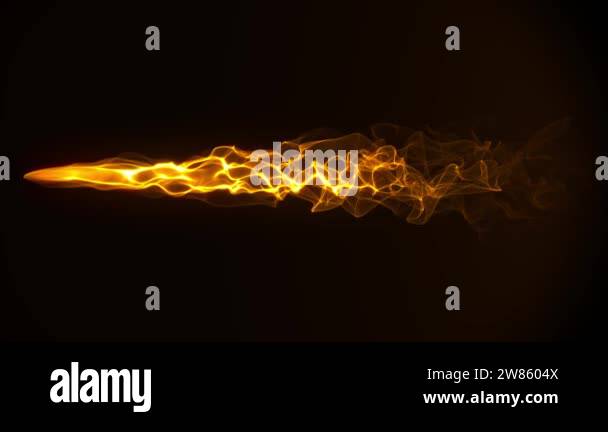 Burning Fire Fx With Particles Flames Animation/ 4k animation of a fire ...