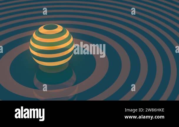 Wave striped sphere Stock Videos & Footage - HD and 4K Video Clips - Alamy