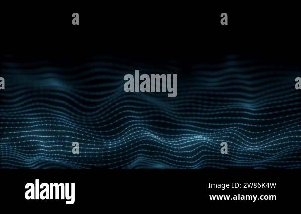 Abstract Digital Mesh Shape Fx Background Loop/ 4k animation of an ...