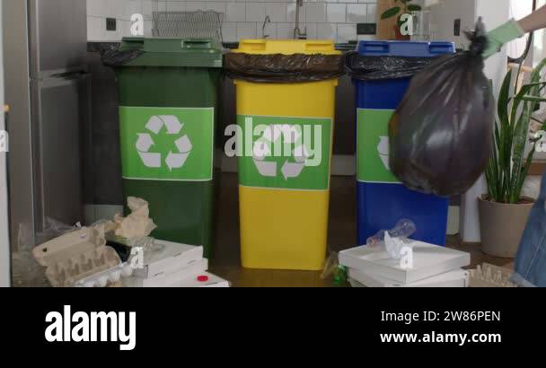 Eco waste sorting Stock Videos & Footage - HD and 4K Video Clips - Alamy