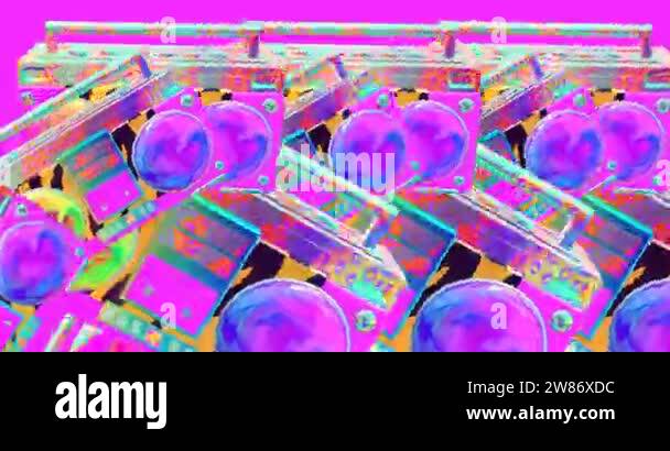 Minimal motion 3d art. Modern animation art Stock Video Footage - Alamy