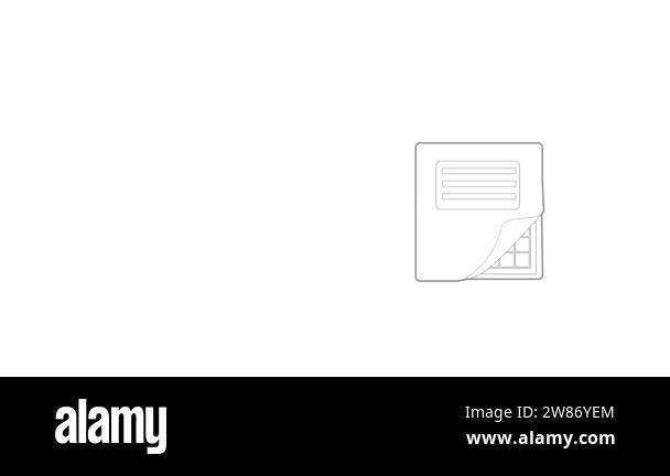 Flow folder icon outline Stock Videos & Footage - HD and 4K Video Clips ...