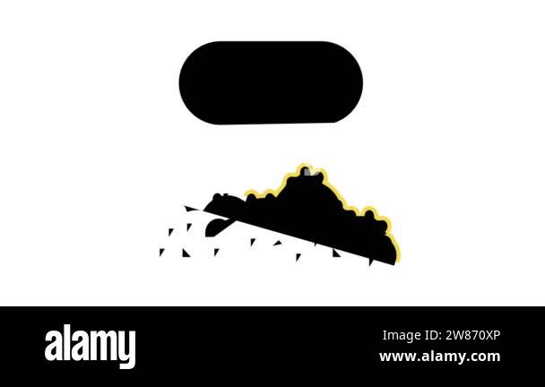 sio2 semiconductor manufacturing color icon animation Stock Video ...