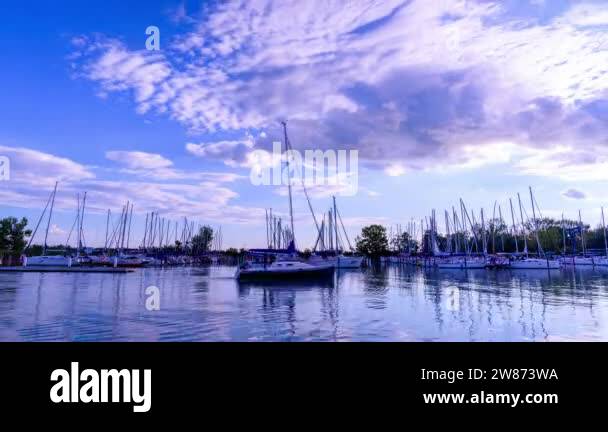 Balaton boat harbor badacsony Stock Videos & Footage - HD and 4K Video ...