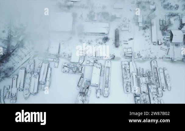 Flight over the industrial zone to the pipe of the heat power network ...