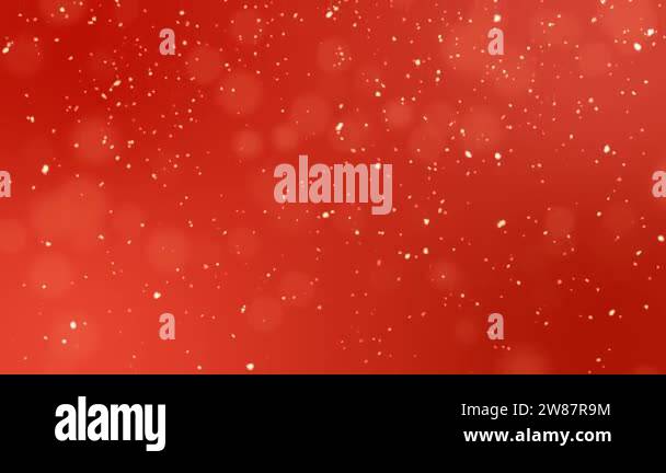 4K Seamless Looped Snowfall background, snow falling animation with ...