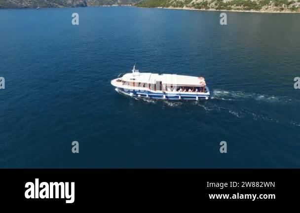 Pleasure boat floats on bay Stock Videos & Footage - HD and 4K Video ...
