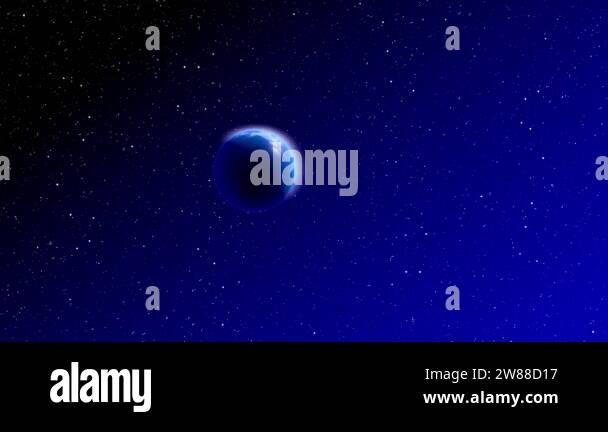 Rotating Earth, stars in background. Elements of this image furnished ...