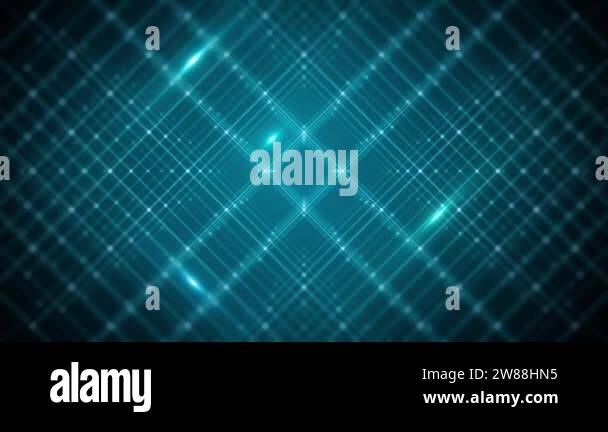 Abstract Technology Background With Grid Data Zooming In Loop/ 4k animation of an abstract ...
