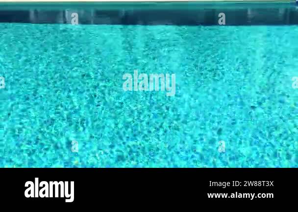 Swimming pool with crystal blue water as summer holiday and tropical ...